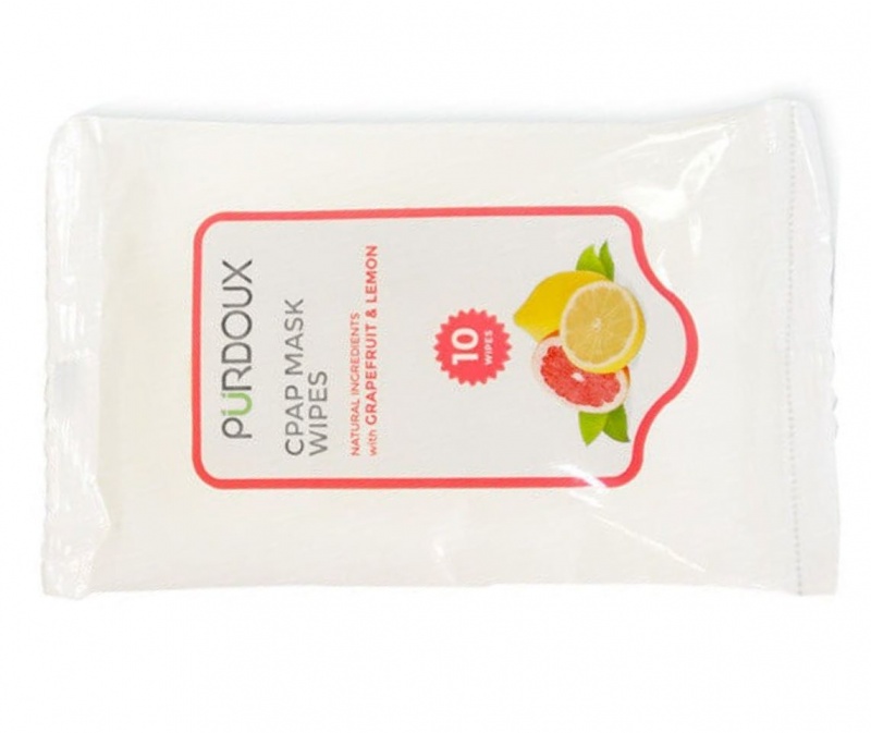CPAP BiPAP + Oxygen Mask Cleaning Wipes + Travel Wipes by Purdoux ...