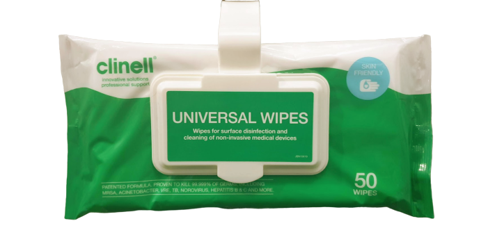 Clinell Universal Cleaning and Disinfectant Wipes - Hope2Sleep Charity